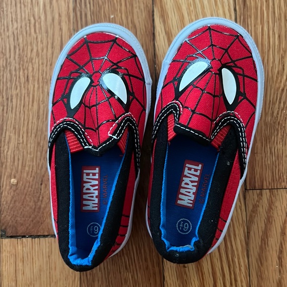 Marvel | Shoes | Spiderman Slip Ons | Poshmark
